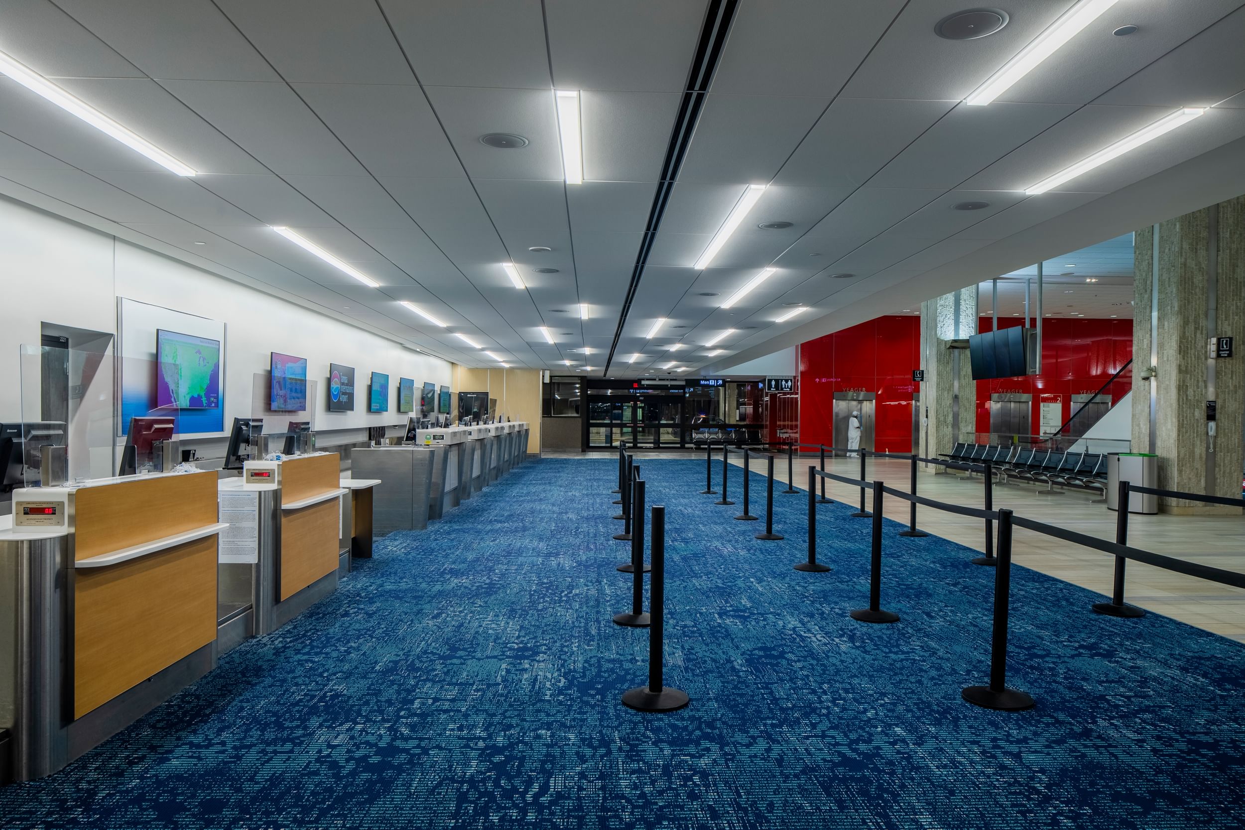Tampa International Airport Ticket Level Interior… | DPR Construction